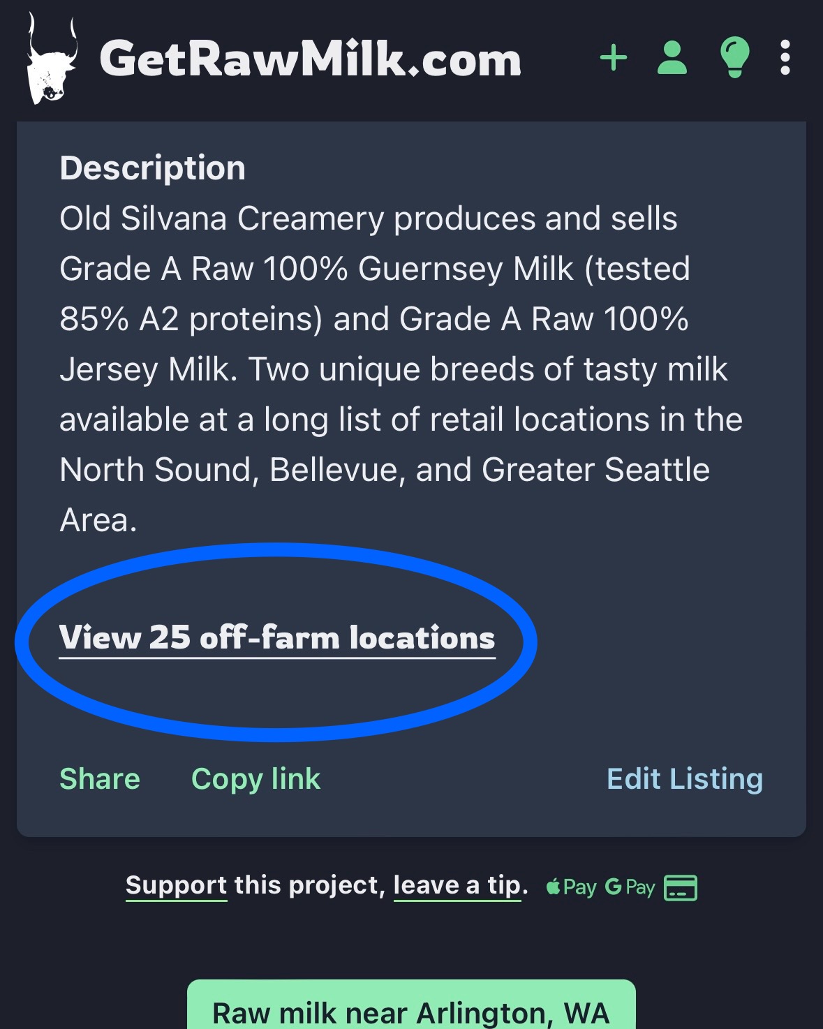 Raw milk farms and retailers can now be connected dynamically to ...